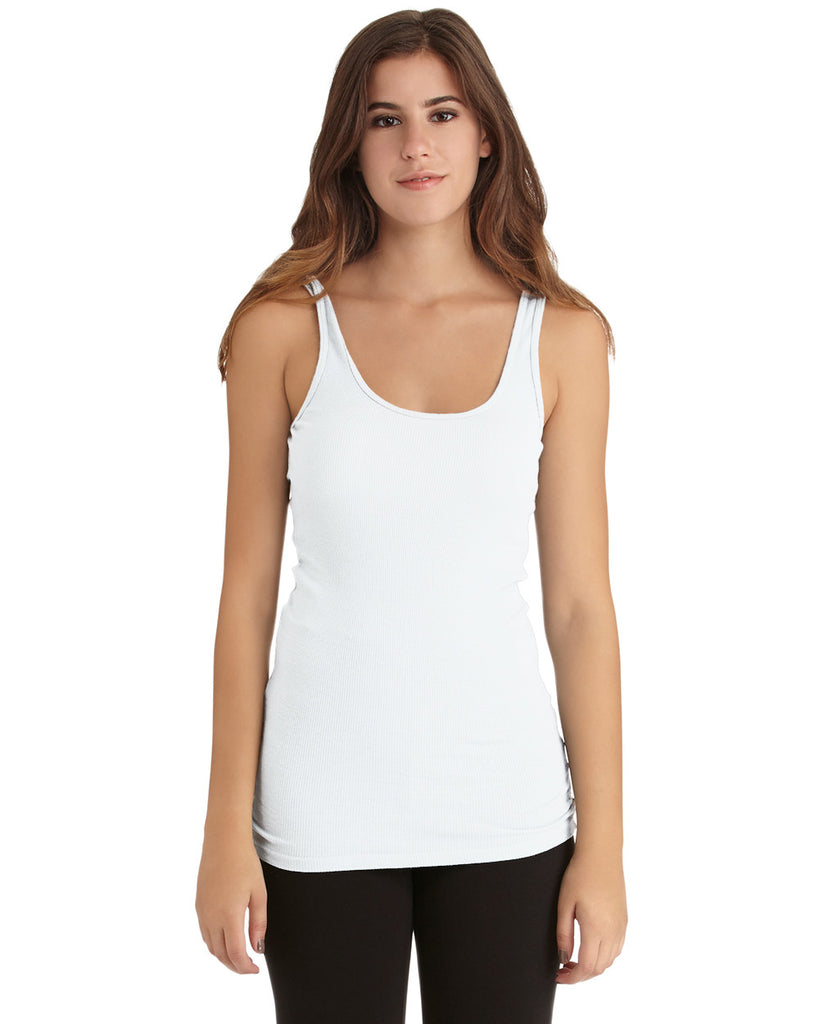 LAmade Double U Tank Top | White – SAANS